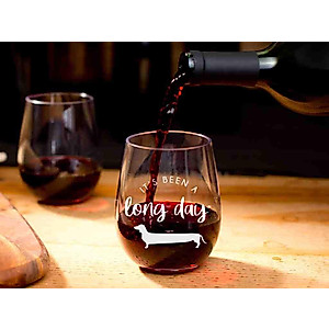 GSM Brands Its Been a Long Day Stemless Wine Glass