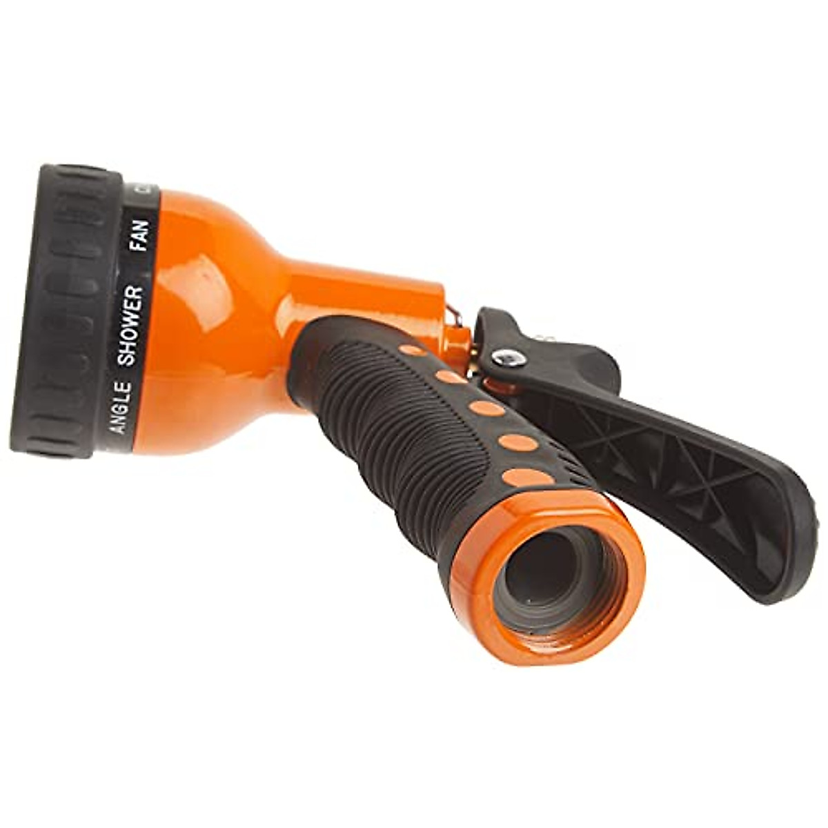Dramm Available 12702 9-Pattern Revolver Spray Nozzle, Orange