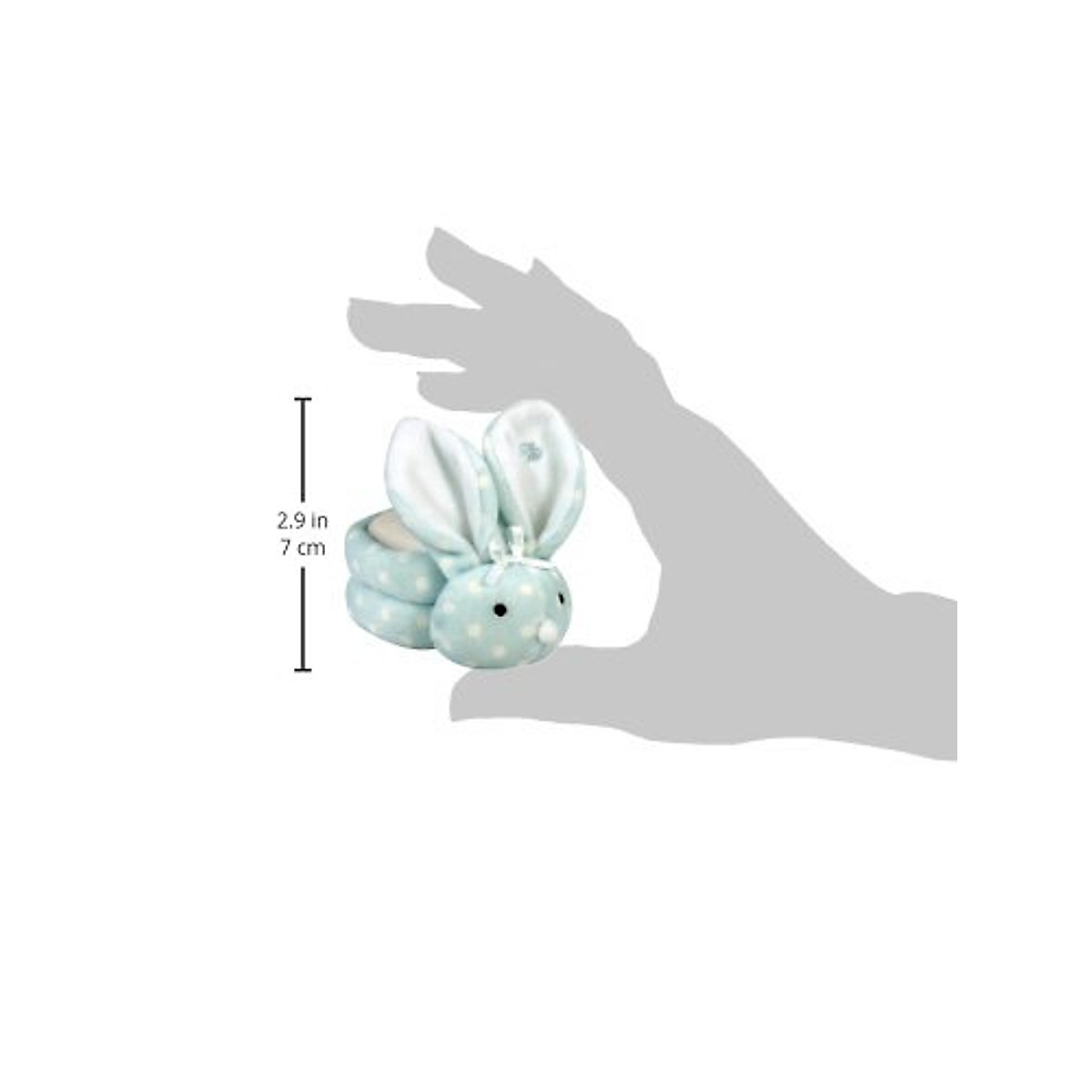 Stephan Baby Boo Bunnie Comfort Toy and Boo Cube, Baby Boy Polka Dot