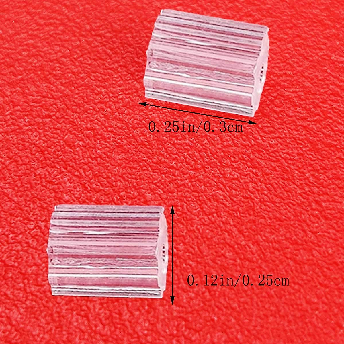 1000Pcs Silicone Earring Backs, Soft Clear Ear Safety Back Clutch Stopper Replacement for Fish Hook Earrings