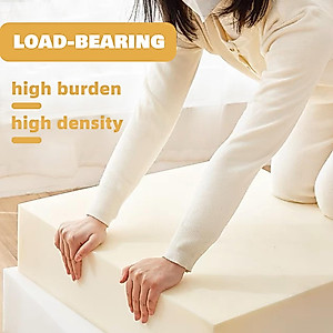 Custom Bench Cushion, Custom Size Cushions for Bench Seat Indoor, Personalized Non-Slip Bay Window Seat Cushions,Outdoor Garden Cushions Furniture Chair Pads