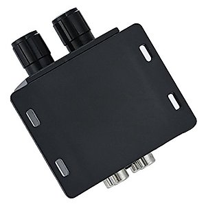 Nobsound Auto Car Amplifier Audio Subwoofer Bass Control Knob Sub Gain Equalizer Regulator Frequency Controller RCA Line Level Adjust