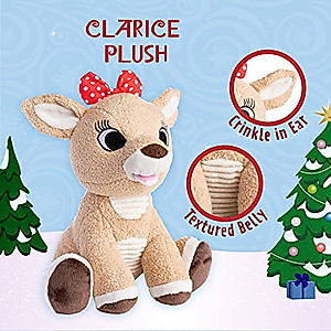 Clarice the Reindeer - Stuffed Animal Plush Toy