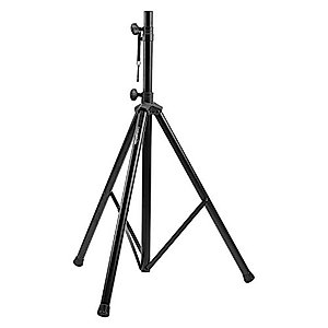 Amazon Basics Adjustable Speaker Stand - 4.1 to 6.6-Foot, Steel, Black