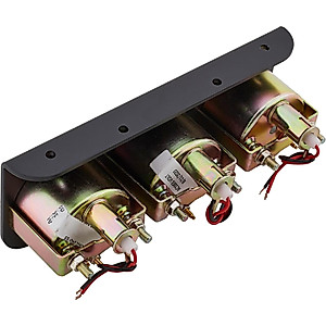 Under Dash 3-Gauge Panel for 1967-72 GM Trucks: Premium Kit with Factory-Matched Styling, Includes Volt, Oil Pressure & Coolant Temperature Gauges, LED Perimeter Lighting