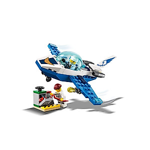 LEGO City Sky Police Jet Patrol 60206 Building Kit (54 Pieces)