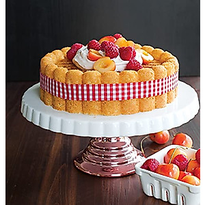 Nordic Ware Charlotte Cake Pan, 6-Cup/1.4 Liters, Toffee