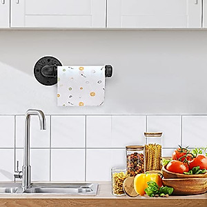 Industrial Pipe Toilet Paper Holder - Home Expert Heavy Duty DIY Rustic Paper Roll Holder Wall Mounted Black Tissue Holder Towel Rack for Bathroom, Kitchen, Bedroom, 1 Pack