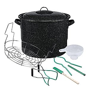 Granite Ware Canning Set, 8-Piece, Black