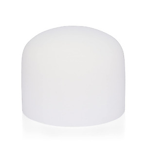 TERRITORY B Note Crown Chakra Quartz Frosted Crystal Singing Bowl 8 inch