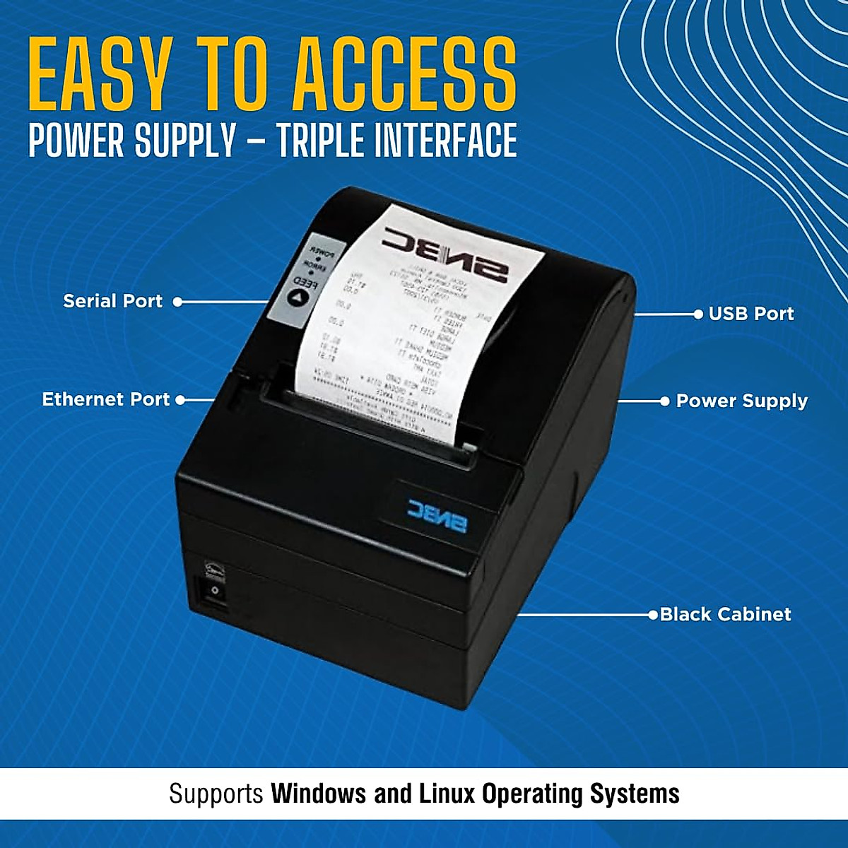 SNBC BTP-R880NP SERIAL/USB Thermal Receipt Printer