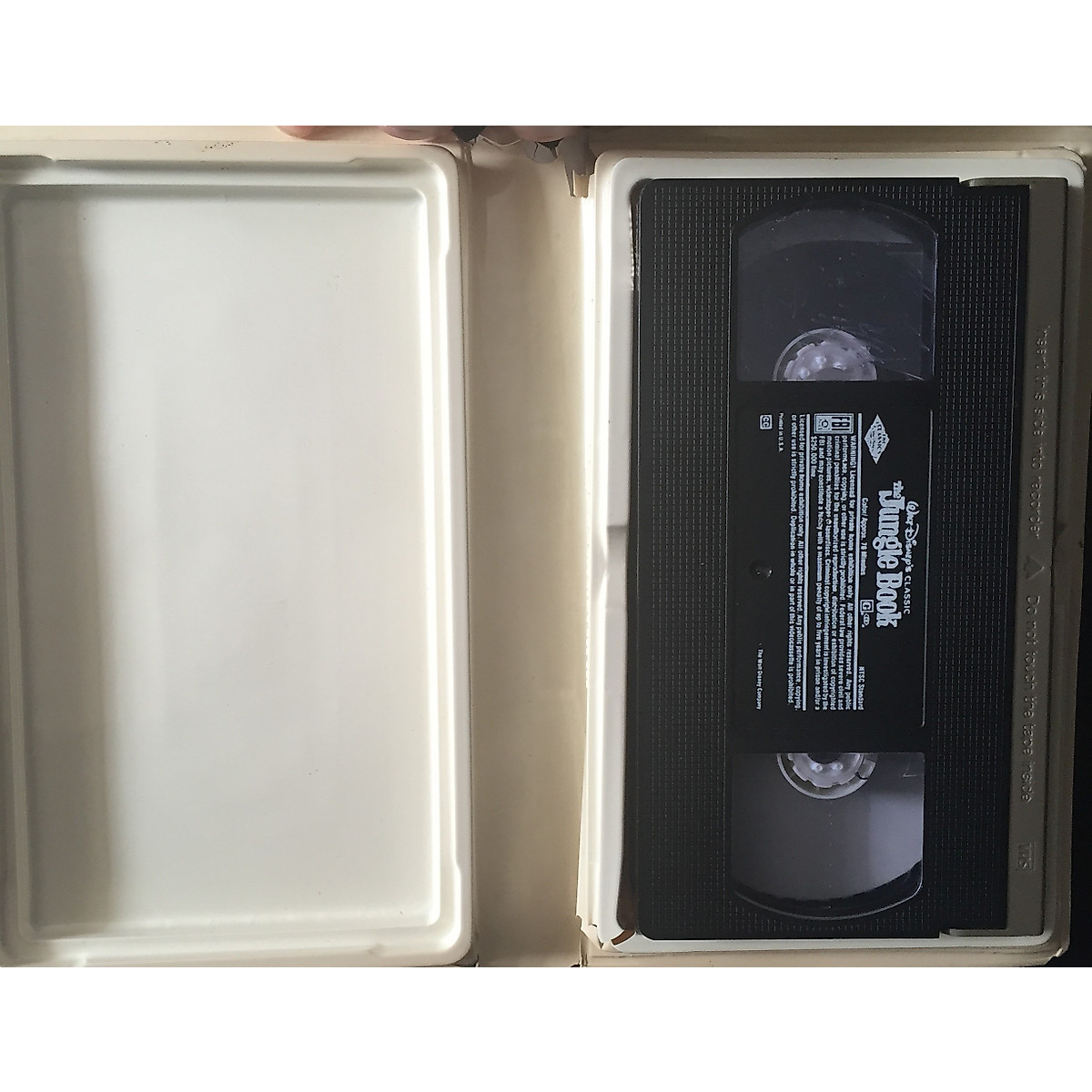 Walt Disney's The Jungle Book RARE Black Diamond Classic (VHS Tape)