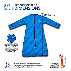 Morrison Outdoors Little Mo 40 Baby Sleeping Bag - Blazing Blue