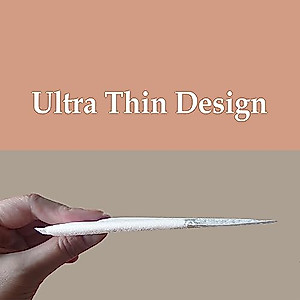 GoGo Pure 200CT FeatherSoft Disposable Nursing Pads, Ultra-Thin, Quick Absorbency, 5.12 Inches in Diameter Full Coverage, 3D Contoured Design, Extra Comfort, Individually Wrapped