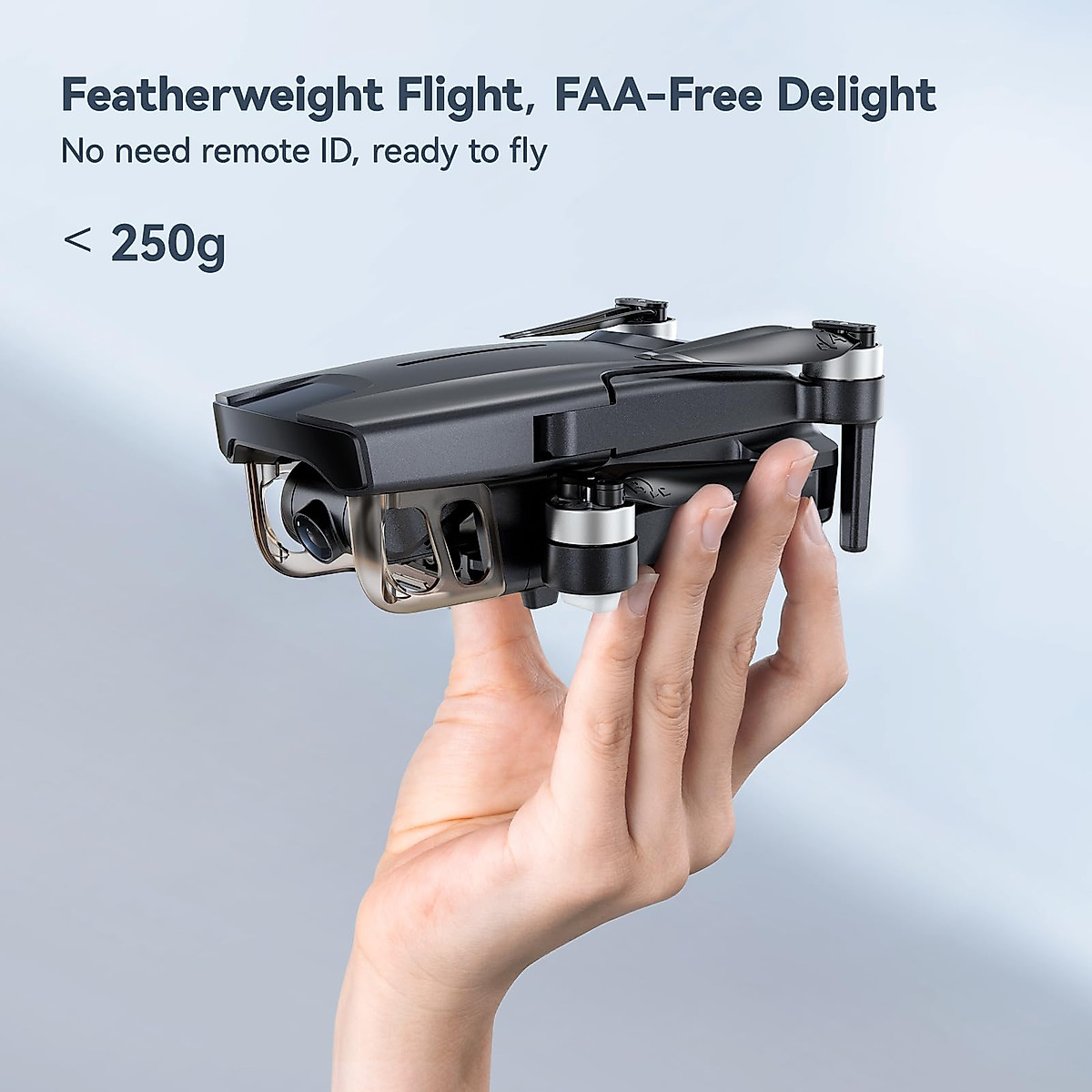 Ruko F11GIM Drones with 2-Axis Gimbal EIS 4K Camera for Adults, 2 Batteries 56 Min Flight Time, Level 6 Wind Resistance, FPV Brushless Motor, GPS Auto Return Home Compliance with FAA Remote ID