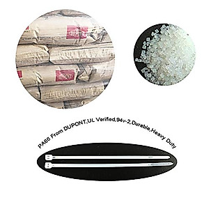 HS Extra Long Heavy Duty Zip Tie Straps (50 Pack) Thick 0.35 Inch Plastic Duct Zip Ties Heavy Duty 175 Pounds Clear,White Large Zip Ties 36 Inch for HVAC,Travel,Packaging,Vessel