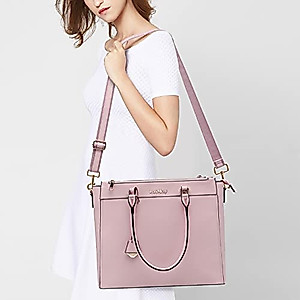 17 Inch Tote Bag for Women Work Ladies Briefcase Roomy Teacher Laptop/ Computer Bag with Multi-Pockets,Birthday Valentine's Mother's Day Graduation Gifts for Her