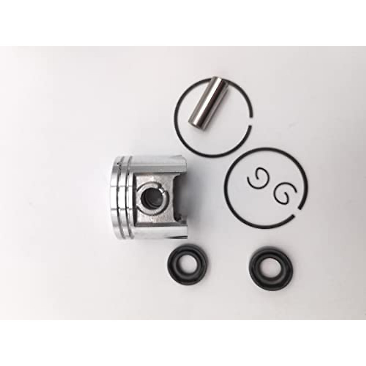 shiosheng 42.5mm Piston Ring Oil Seal Kit for sthil 025 MS250 MS 250 Chainsaw Engine Motor Parts 11230302000 96380031581