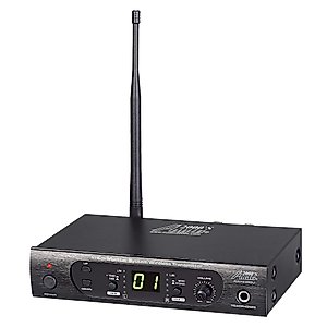 Audio2000'S AWM6308U UHF 100 Selectable Frequency Wireless in-Ear Monitor System with a PVC Carrying Case