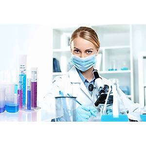 6Pack Plastic Graduated Cylinder 250 ml Transparent Measuring Cylinder Set, Science Measuring Test Tube Flask, Graduated Cylinder Beaker with 2-Sided Marking & Pour Spout for Home and School Science