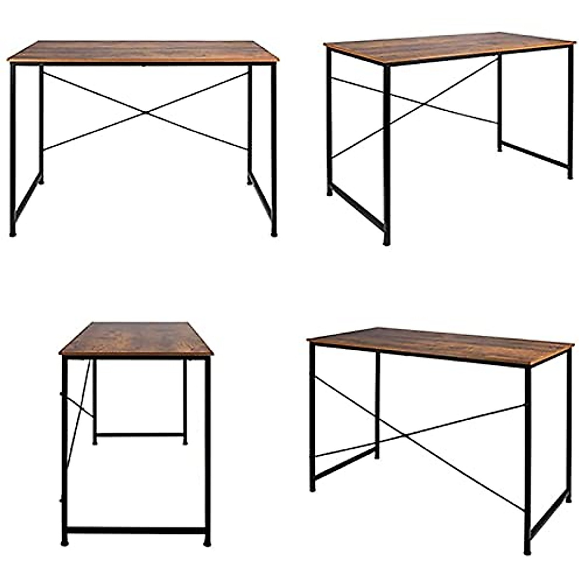 CooFel 47 Inch Computer Desk, Modern Simple Style Small Office Desk, Writing Desk, Study Table, Work Desk for Home Office, Student Study Writing (47" x 24" x 30")