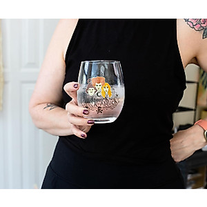 Disney Hocus Pocus Amuck Stemless Glass | Holds 20 Ounces
