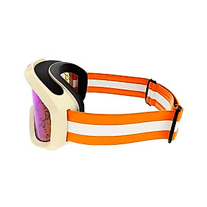 Gucci Women's Ski Goggles, Ivory-Orange-Pink, One Size