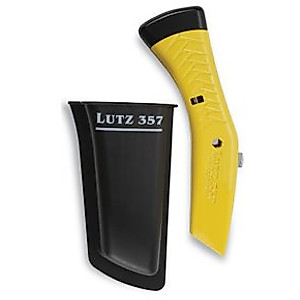 Lutz 35699#357 Blue Quick Change Heavy Duty Utility Knife and Plastic Holster (357-BL)