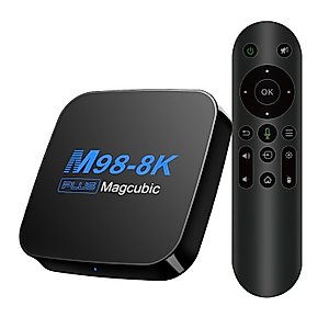 Android 13.0 TV Box, Support 8K Android Box 4GB RAM 64GB ROM H618 cortex-A53 Smart TV Box 2.4G/5G Dual Band with BT 5.0 3D/HDR10, 4K Ultra HD with Remote Control