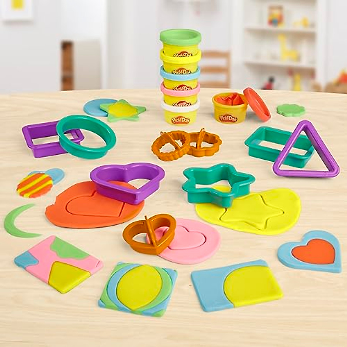 Play-Doh Fun Shapes, Multi-Colour