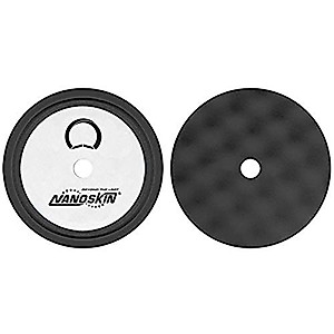 8" Speedy Foam Waffle Pad, Polishing - Black [NAA-SFWPD82]