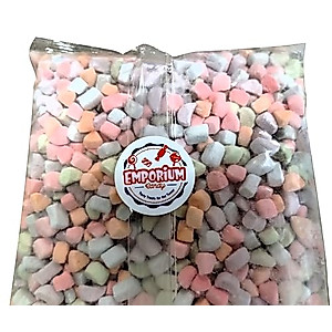 Dehydrated Mini Assorted Rainbow Marshmallows - 1 lb of Delicious Fresh Bulk Marshmallows