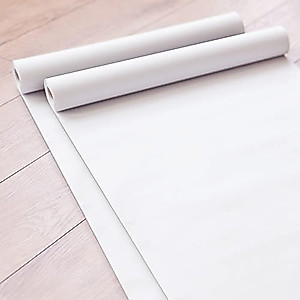 Melissa & Doug Deluxe Easel Paper Roll Replacement (18 inches x 75 feet) - 2-Pack, White