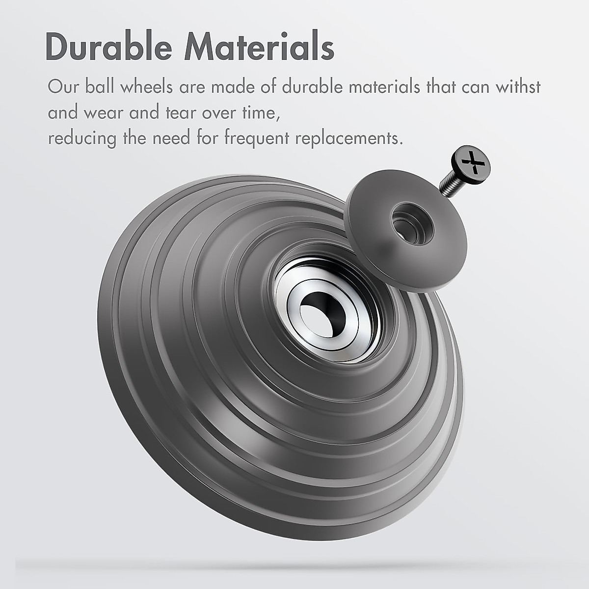 AFDD Ball Wheels Replacement Parts Compatible with Dyson V10 V11 V15 Vacuum Cleaner Replacement Wheel Parts for 100W High Torque Cleaner Head No. 970100-05