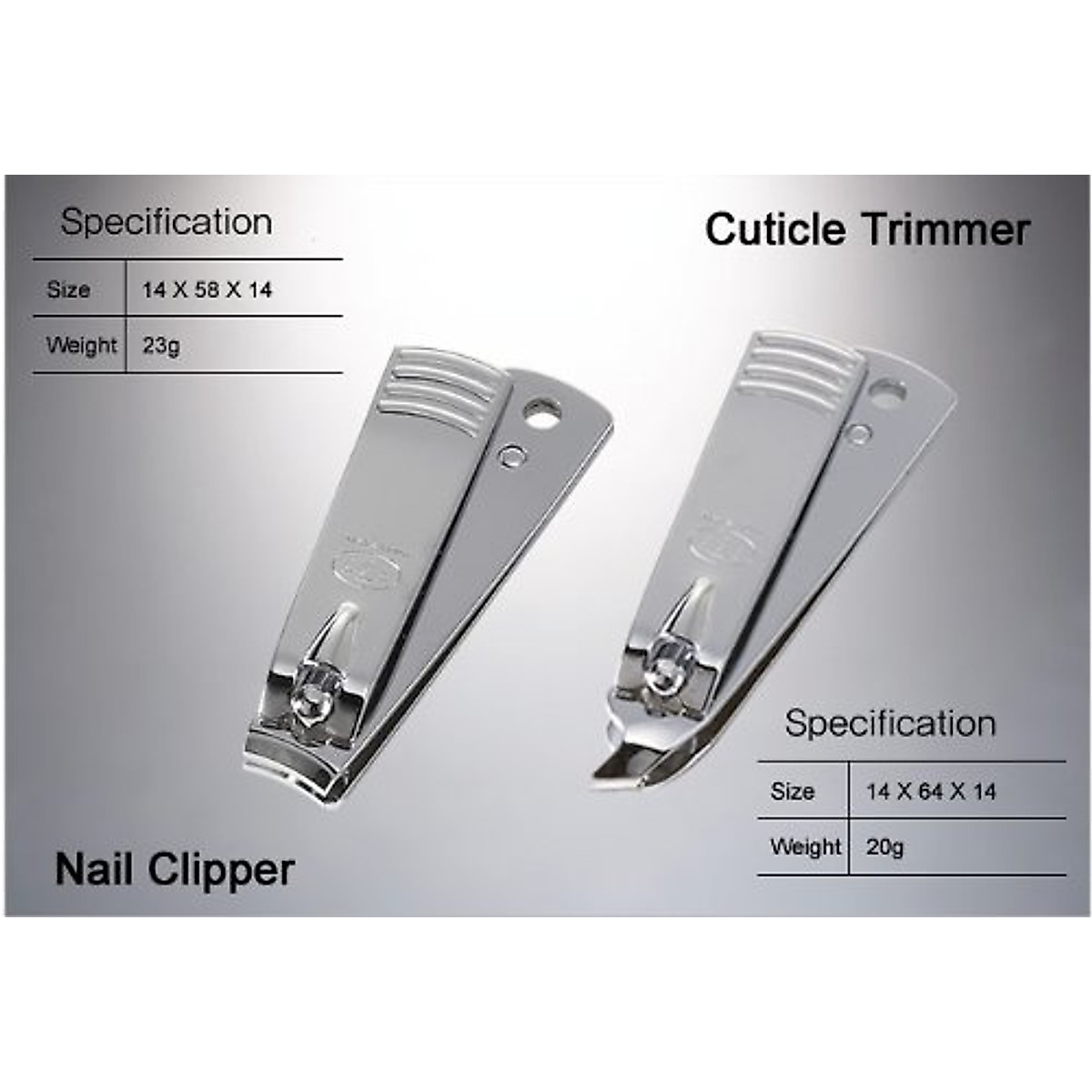 Korean Nail Clippers! Three Seven (777) Travel Manicure Grooming Kit Nail Clipper Set (6 PCs, 60KC), MADE IN KOREA, SINCE 1975