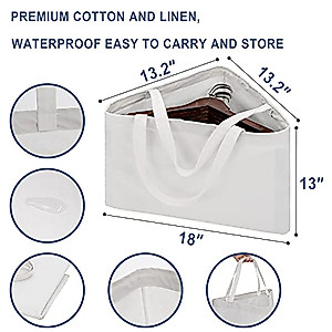 Hanger Storage Triangle Bag with Handles for Space Saving, Hangers Storage Organizer Hanger Holder Portable Stacker Container