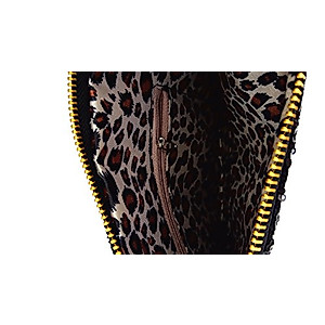 Chezi Women's Glitter Sequins Bag Small Party Evening Bag Purse Handbag (black)