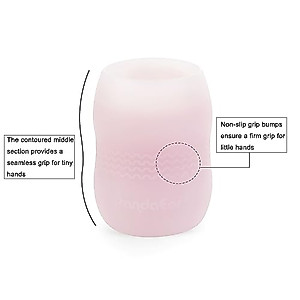 PandaEar Silicone Baby Utensils Set - Baby Bowl with Suction, Tiny Toddler Cup, and Self-Feeding Spoon Fork - Baby-Led Weaning Supplies for First Stage Infants (6 Months+)