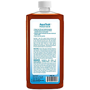 AquaTeak Care Kit: Premium Teak Oil & Teak Cleaner & Brightener