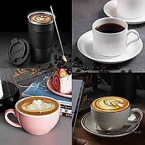 SWETON Stainless Steel Espresso Maker, Stovetop Espresso Maker, Coffee Maker, Moka Pot,300ml/6cup