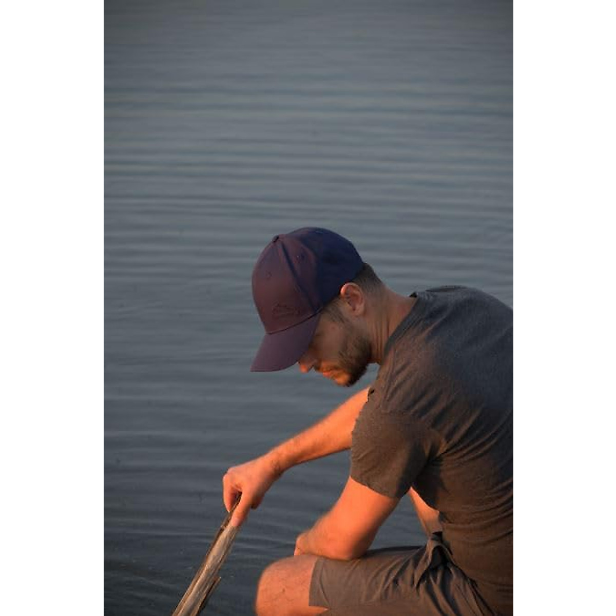 Higher Mountains EMF Protection Hat Cap 5G, 4G, Faraday Clothing (Navy Blue)