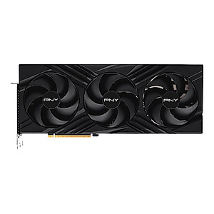 PNY GeForce RTX™ 4090 24GB VERTO™ Triple Fan Graphics Card DLSS 3 (384-bit PCIe 4.0, GDDR6X, Supports 4k, Anti-Sag bracket, HDMI/DisplayPort)