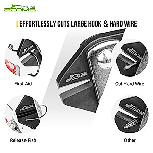 Booms Fishing WC3 8.5 inches Hook and Wire Cutter