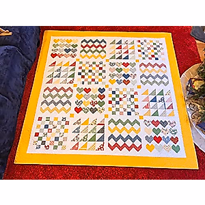 200 PCS 4" x 4" Floral Precut 100% Cotton Fabric Squares Fabric Bundles for Sewing & Quilting