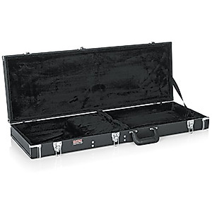 Gator Cases Deluxe Wood Case for Electric Guitars (GW-ELECTRIC),Black