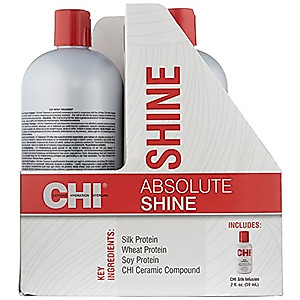 CHI Infra Shampoo 32oz , Infra Treatment 32oz & Silk Infusion 2oz Kit
