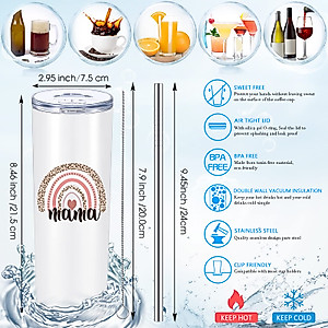 Mama Grandma Gifts, 20 oz Tumbler Cup Mug, Mothers Day Birthday Christmas Gifts Presents from Daughter Son Grandkids Mama Grandma Water Tumbler with Lid and Straw (Mama)