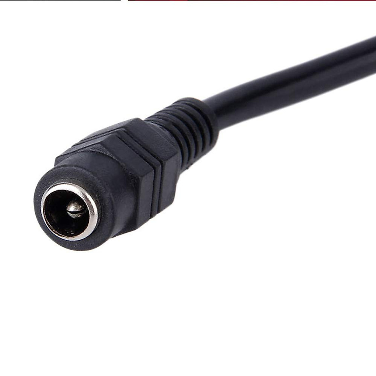 DC 1 Female to 8 Male Output Power Splitter Cable 3 Pcs 1 to 8 DC CCTV Camera Power Splitter Cable Y Adapter for CCTV Security Cameras and LED Strip Lights Deguangxin (3 Pcs 1 to 8 Way)