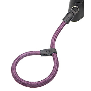 HITHUT Quick Release Camera Hand Strap Wrist Strap for SLR DSLR Digital Mirrorless Cameras Adjustable Purple