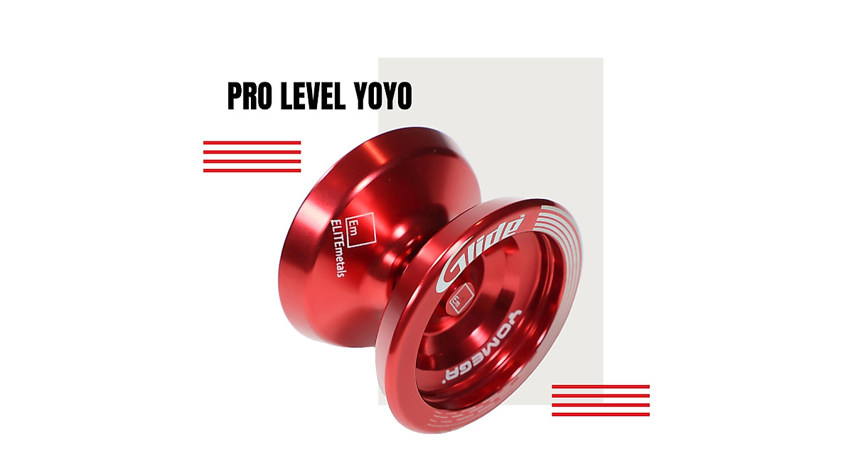 Yomega Glide Pro Aluminum Yo-Yo for Advanced Players | Fast Spins